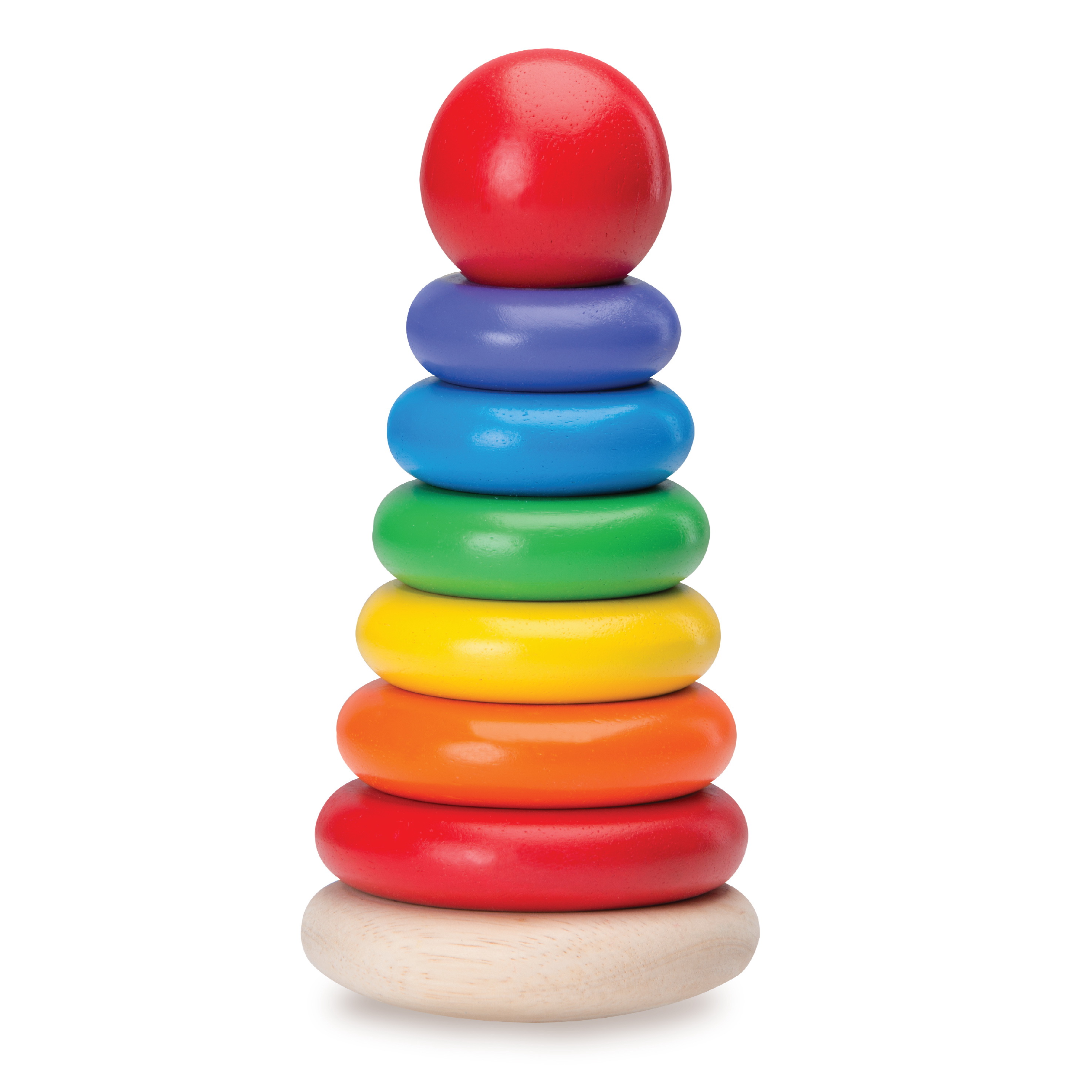WW 1162 NEW STACKING RINGS Wonderworldtoy Natural Toys For Smart Play