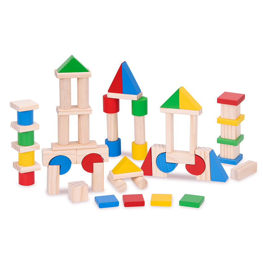 WW-2530 60 PIECES BLOCK | Wonderworldtoy - Natural toys for smart play